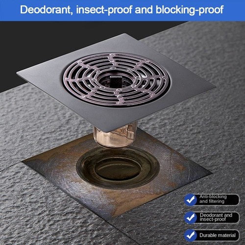 Seal Stopper Bathroom Floor Drain Old Floor Drains Remodeling Accessory ...