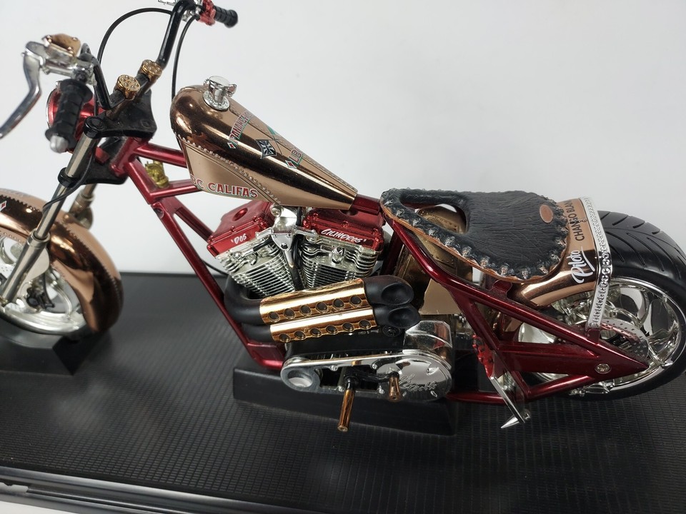 West Coast Choppers 1:10 Scale Jesse James, Penny Saved Red/Copper Rare ...