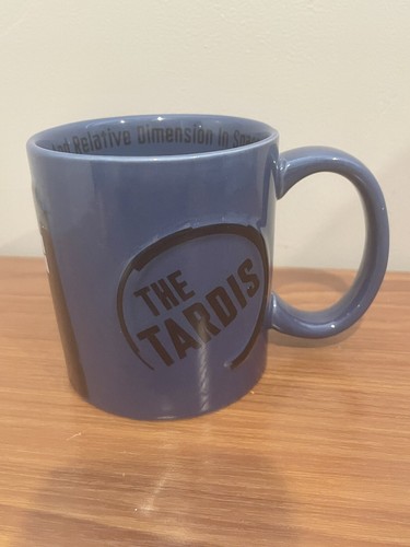 Dr Who Tardis Mug 2D Relief Blue | eBay Australia