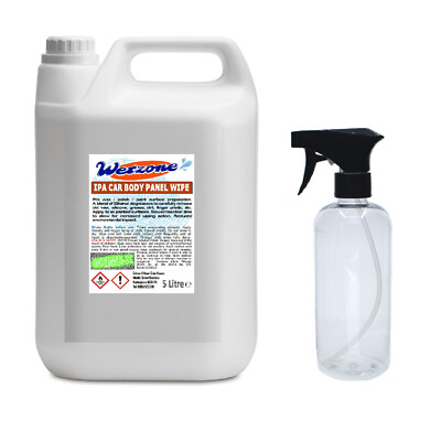 Car Panel Wipe Cleaner 500ml 1 Litre 2 Litre 5 Litre IPA Ethanol ...