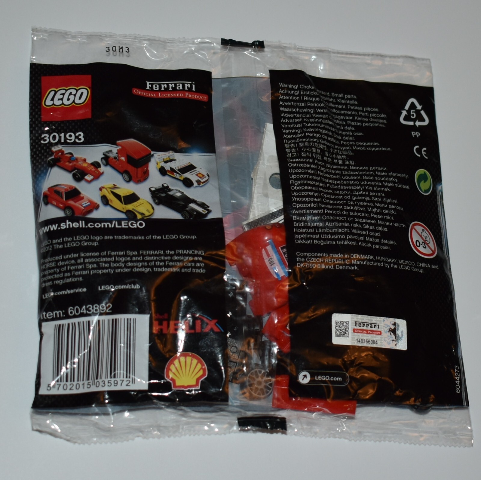 LEGO Ferrari 30193 250 GT Berlinetta 30194 458 Italia Friends Beach ...