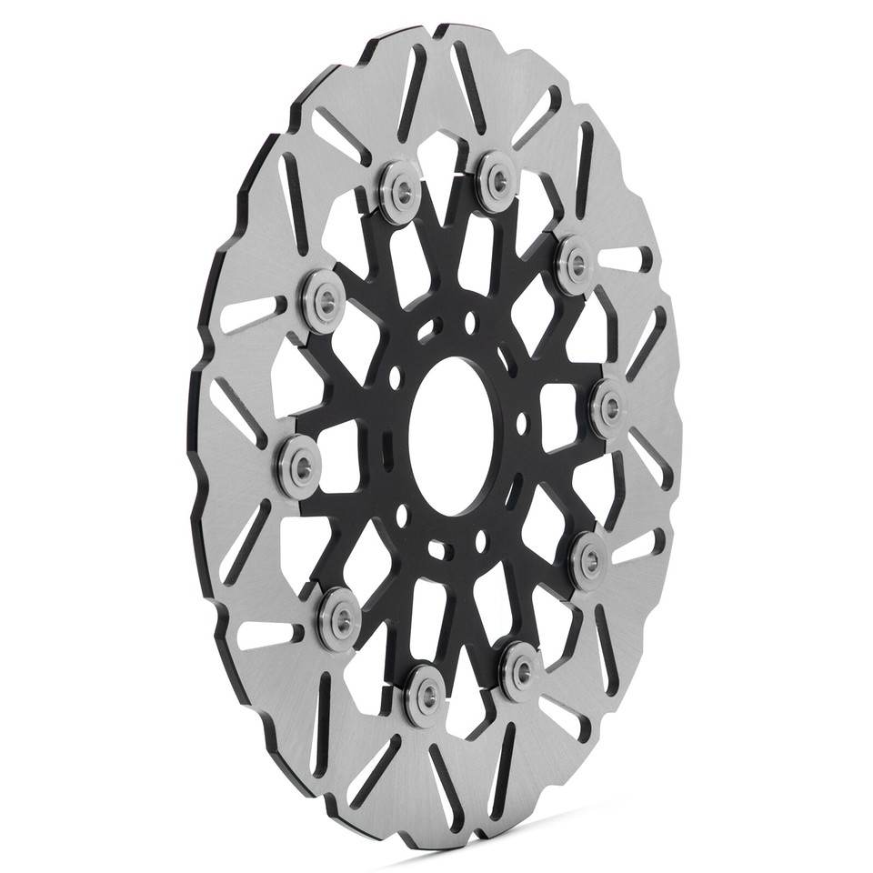 Wave 11.5" Floating Front Brake Rotor For Harley Dyna Sportster Softail ...