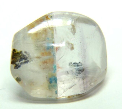 P-3 Paraiba Quartz Gilalite 6.40ct 13x12x8mm Brazil Medusa Quartz free ...