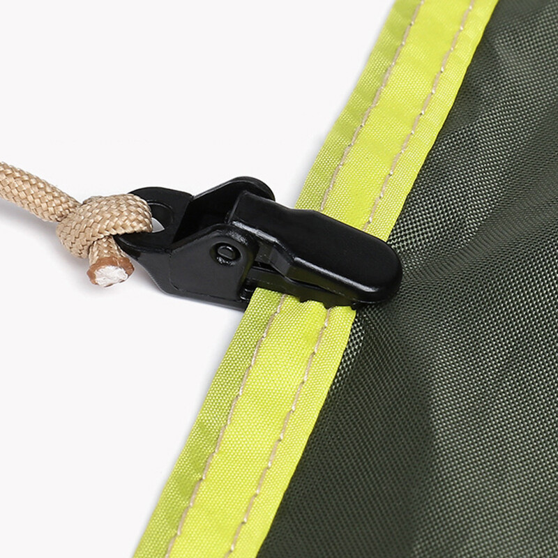 10Pcs Awning Clamp Tarp Clips Snap Hangers Tent Camping Survival ...