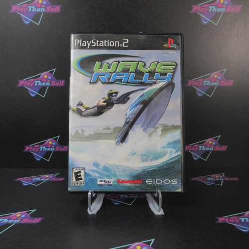 Wave Rally PS2 PlayStation 2 AD + Reg Card Complete CIB - (See Pics ...