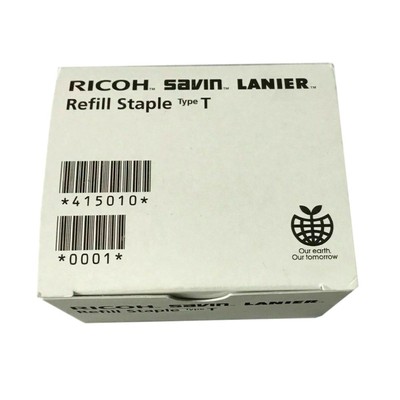 Genuine Ricoh Internal Finisher Staple Refill, 5000 Staples/Ctg, 2 Ctg ...