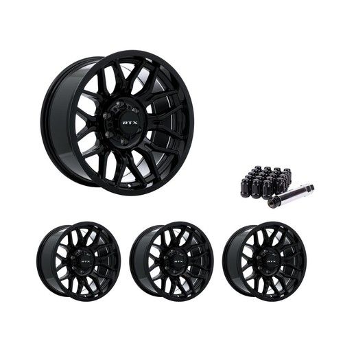 5x114.3 Set of 4 18" Rims Black Steel Wheel fits 2023-24 Toyota Prius ...