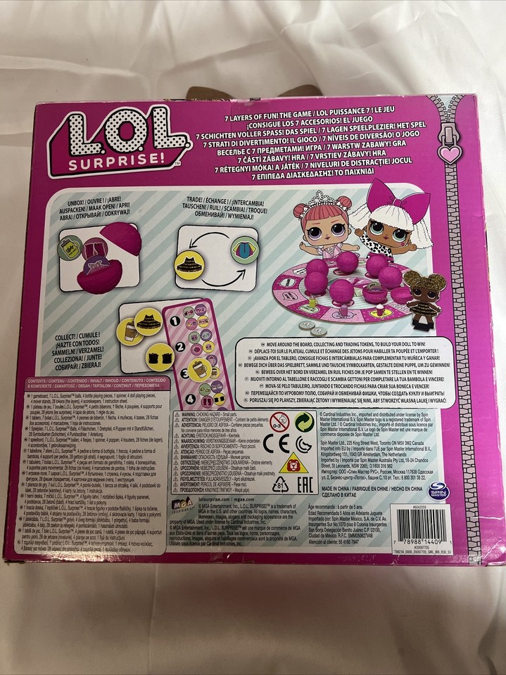 LOL Surprise 7 Layers of Fun The Game | eBay