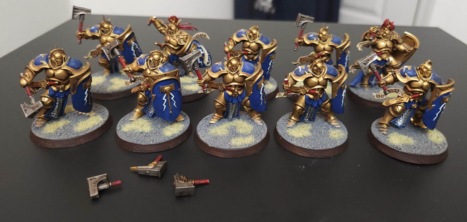 Custom Painted Liberators x10 Stormcast Eternals Age of Sigmar AoS Mini ...