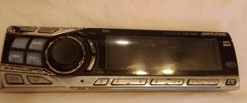 Alpine CDA-9851 CD Player In Dash Receiver for sale online | eBay