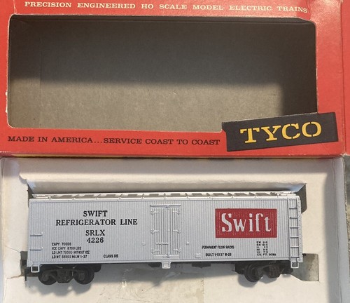 TYCO 40’ REEFER BOX CAR SWIFT HO SCALE BRAND NEW | eBay