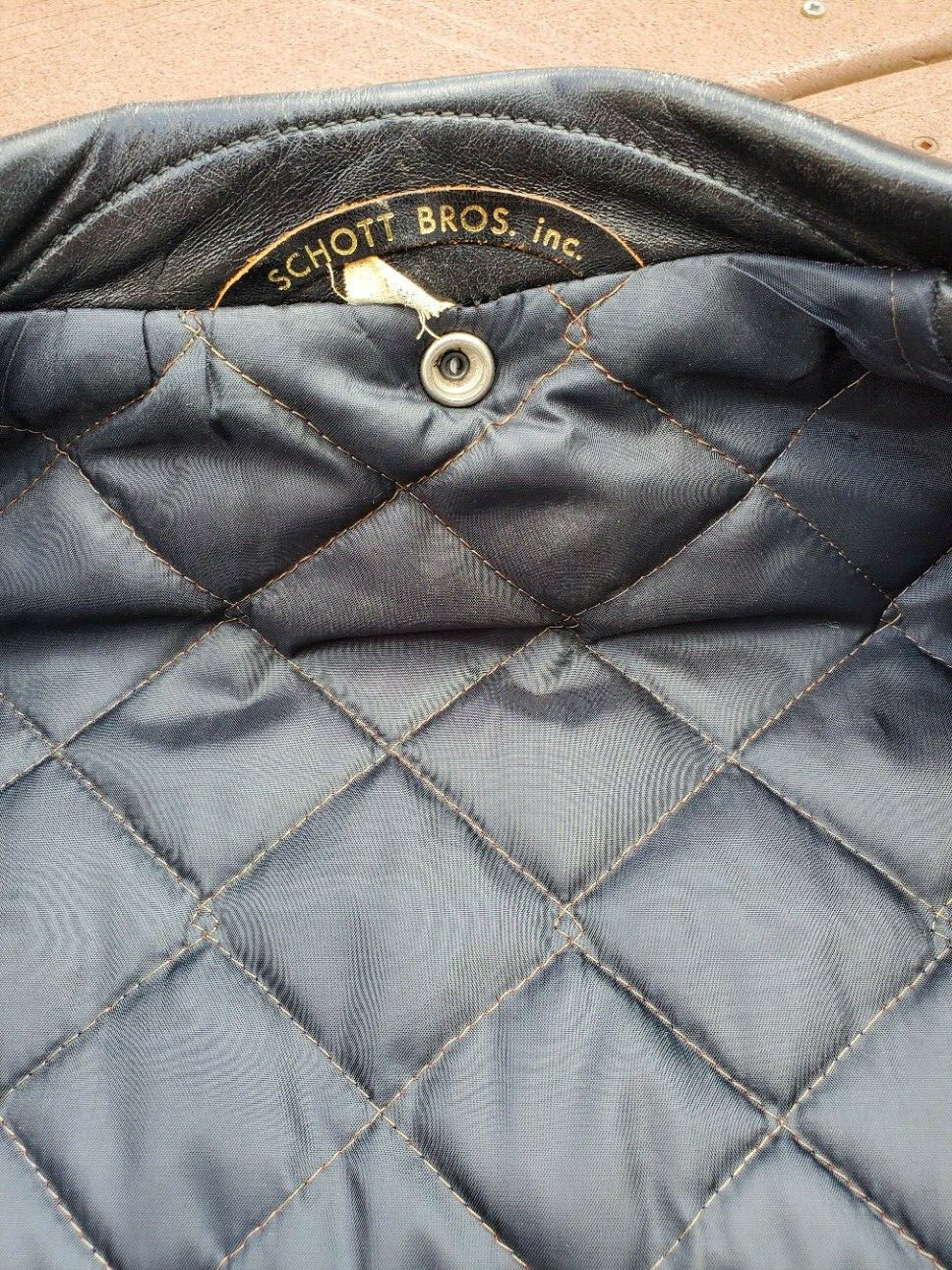 SCHOTT BROS. Vintage Limited Edition One Star Black L… - Gem