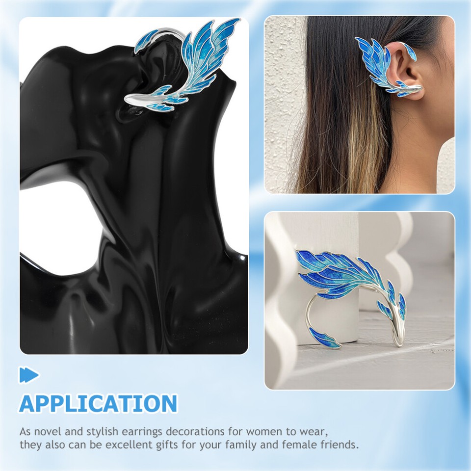 Clip On Ear Decoration Elf Ear Jewelry Ear Wrap Earring Cuffs and Wraps ...