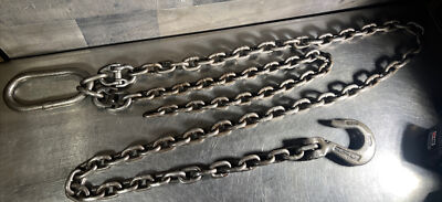 Columbus McKinnon ~ CM Herc Alloy ~ Grab Hook With 91” Chain & 39 ...