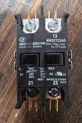 HN52TC040 Carrier 24V Coil 2P 40Amp OEM | eBay