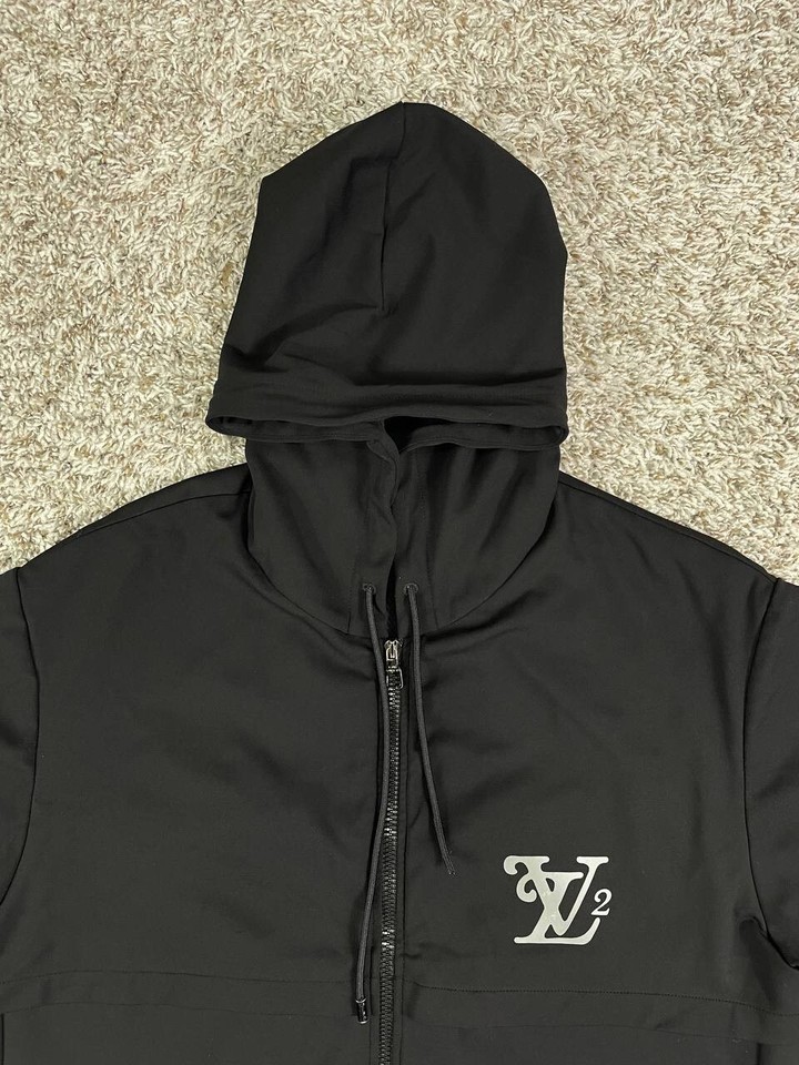 Louis Vuitton x Nigo Squared LV Zipped Hood Blouson Jacket Size XL | eBay