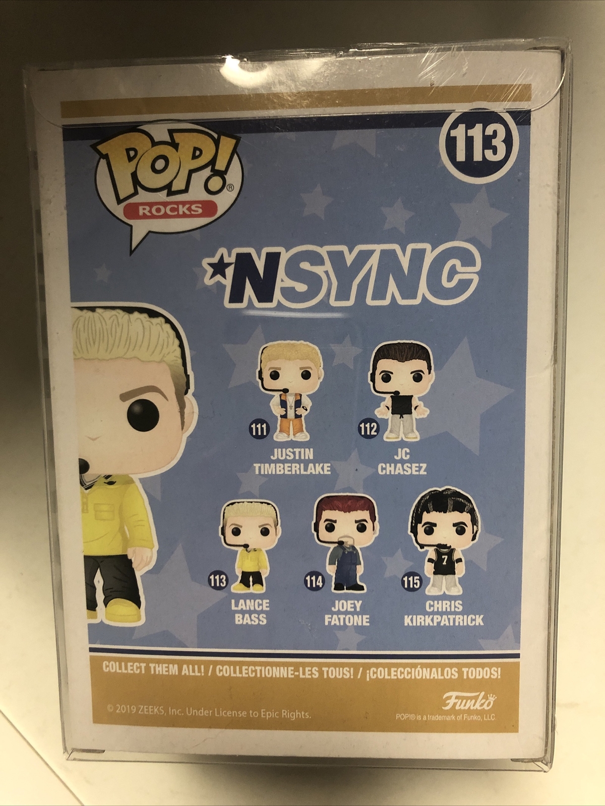 Funko POP! Rocks (2019) NSYNC #113 Lance Bass | eBay