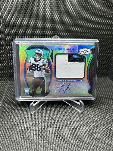 2021 Terrace Marshall Jr Certified Freshman Fabric 3 Color SSP RPA /249 ...