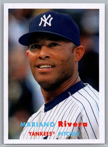 2021 Topps Archives '57 Baseball #19 Mariano Rivera HOF New York ...