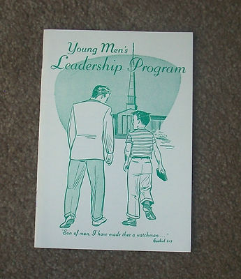 Young Men's LEADERSHIP PROGRAM Vintage LDS Mormon Book YWMIA | eBay