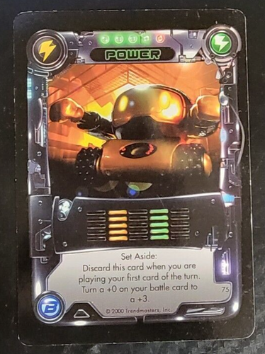 Rumble Robots - Power Cards - Power #75 | eBay