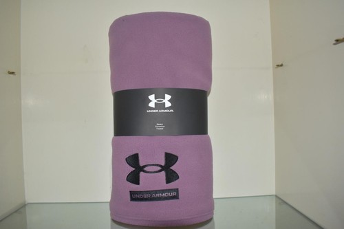 Under Armour Blanket 50" x 60" Purple 1387198 500 NWT | eBay