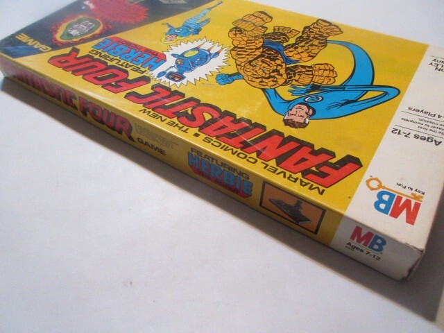 Vintage MB Marvel Comics: Fantastic Four featuring Herbie game | eBay