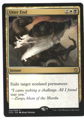 Utter End MTG KTK Khans of Takir English NM | eBay