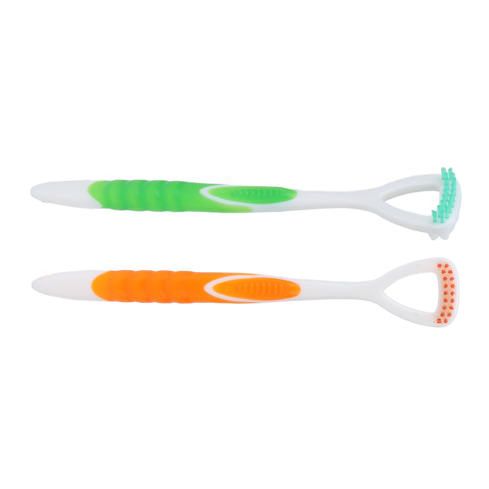 Tongue Scraper Flexible Safe Long Handle Tongue Cleaner Brush Oral ...