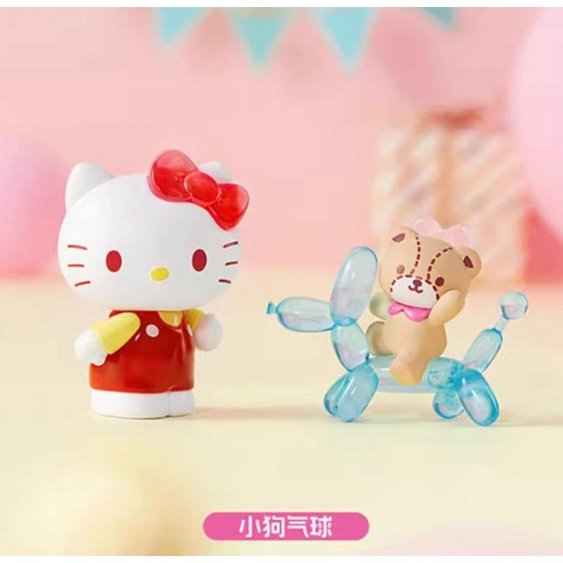MINISO Hello Kitty Balloon Celebration Series Blind Box Figure Toy Gift ...