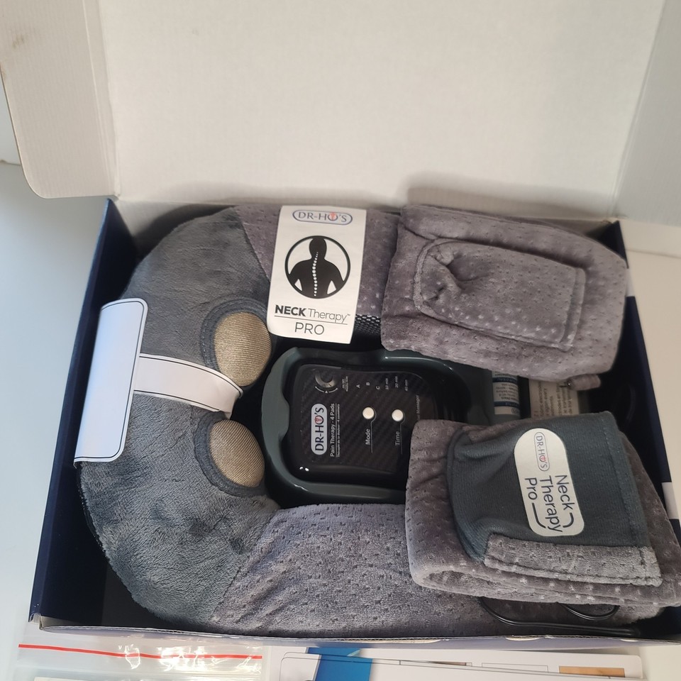 DR-HO'S Neck Pain Pro Therapy TENS + EMS Machine & Body Pads - Brand ...