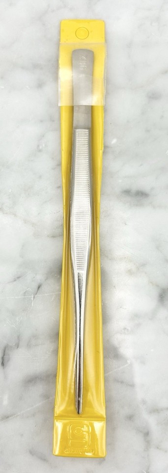 Showgard New Long Stamp Tongs Tweezers Straight Pointed Tip 902 | eBay