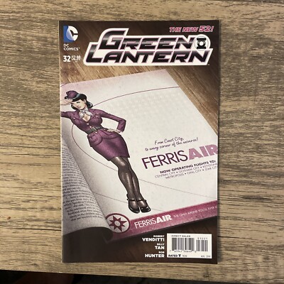 Green Lantern #32 Hal Jordan New 52 DC Comics 2014. BOMBSHELL VARIANT ...