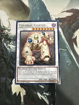 Yugioh Colossal Fighter Rare VASM | eBay