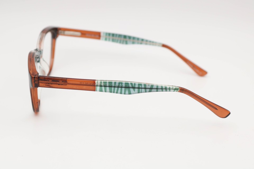 Parade Pq1794 Brown Blue Oval Eyeglasses Frames 50-18-140 | eBay