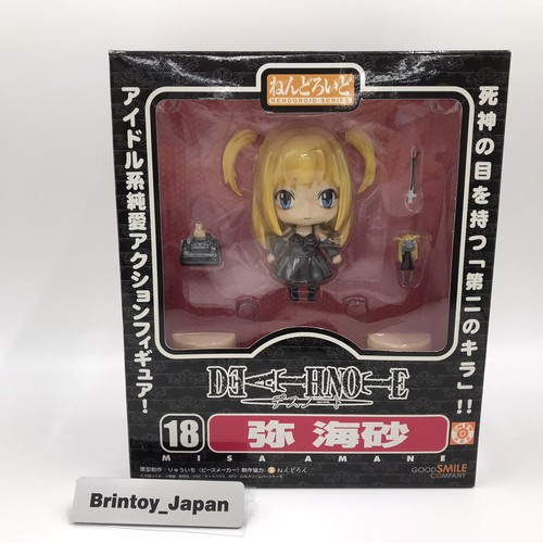 NENDOROID Misa Amane 18 Death Note Good Smile Company Soft Vinyl Figure ...