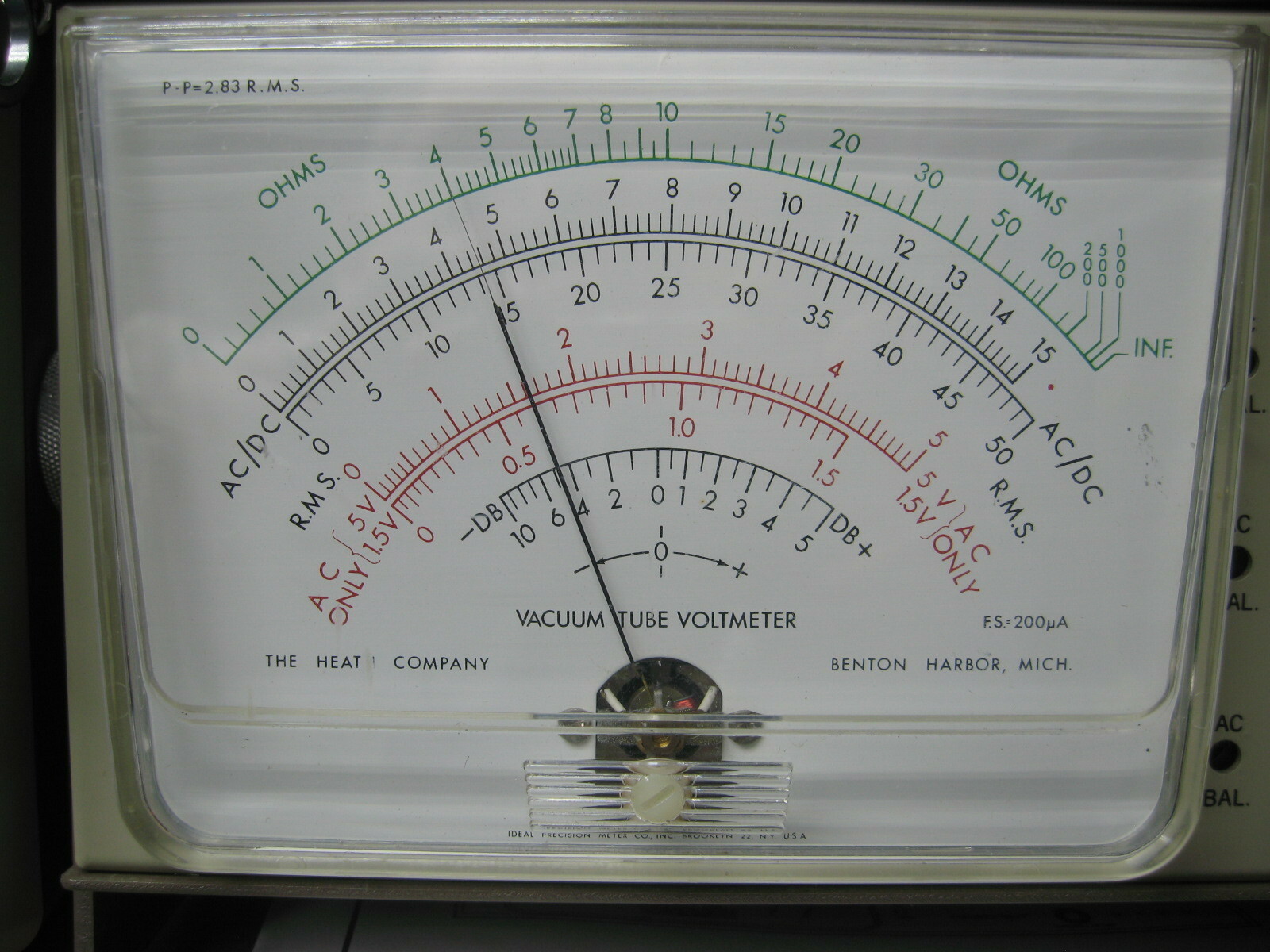 VTVM RF Probe - Low Voltage - B&K/Eico/Knight/RCA/Paco Meters & More | eBay