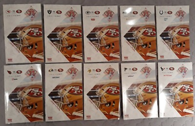 49ers 2021 Gameday Magazine LOT (All home games) | eBay