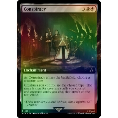 Foil Conspiracy (extended Art) X4 M/NM MTG Universes Beyond: Assassin's ...