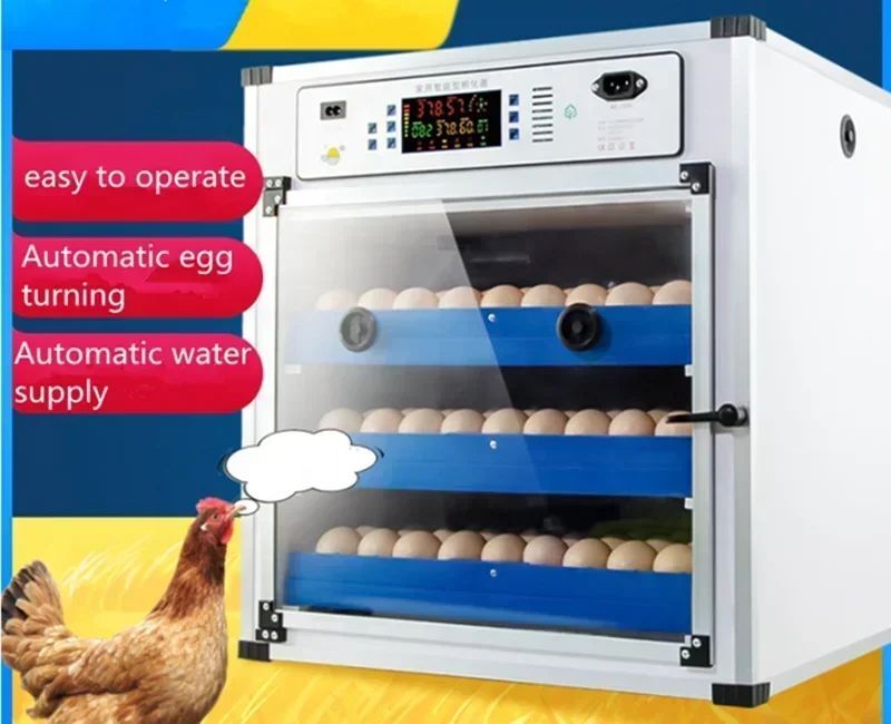 Automatic Digital 204 Eggs Incubator Chicken Poultry Hatcher ...