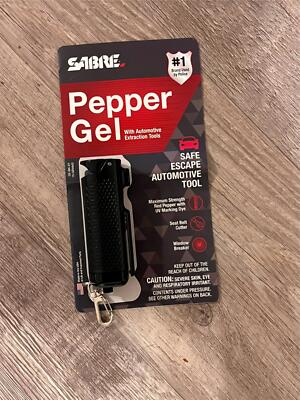 SABRE Pepper Gel With Automotive Extraction Tools - NEW Out of Package ...