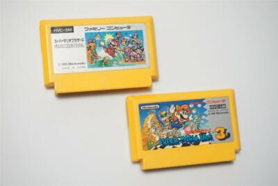 Famicom Super Mario Bros. 1 3 Japan FC games US Seller | eBay