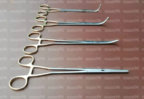Hysterectomy Zeppelin Z Clamps Surgical Gynecology Ob/Gyn Set of 4 | eBay
