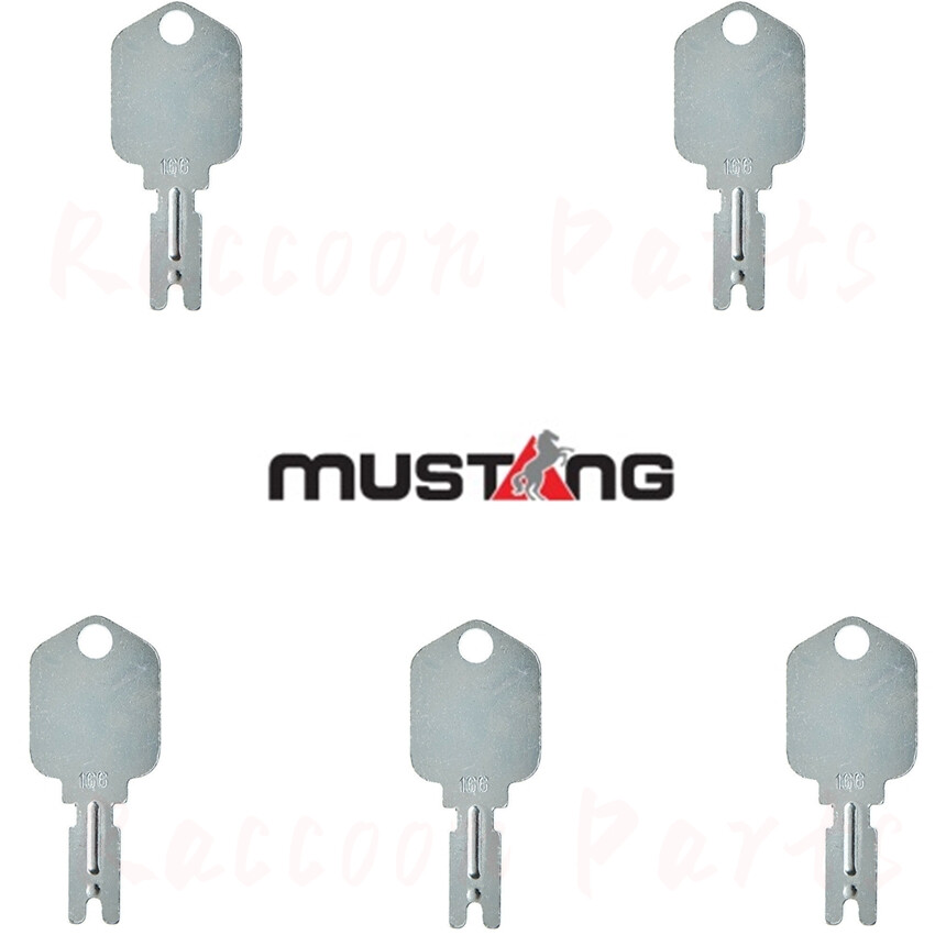 Mustang Skid Steer Ignition Keys 090-32026 090-32025 Hyster Clark ...