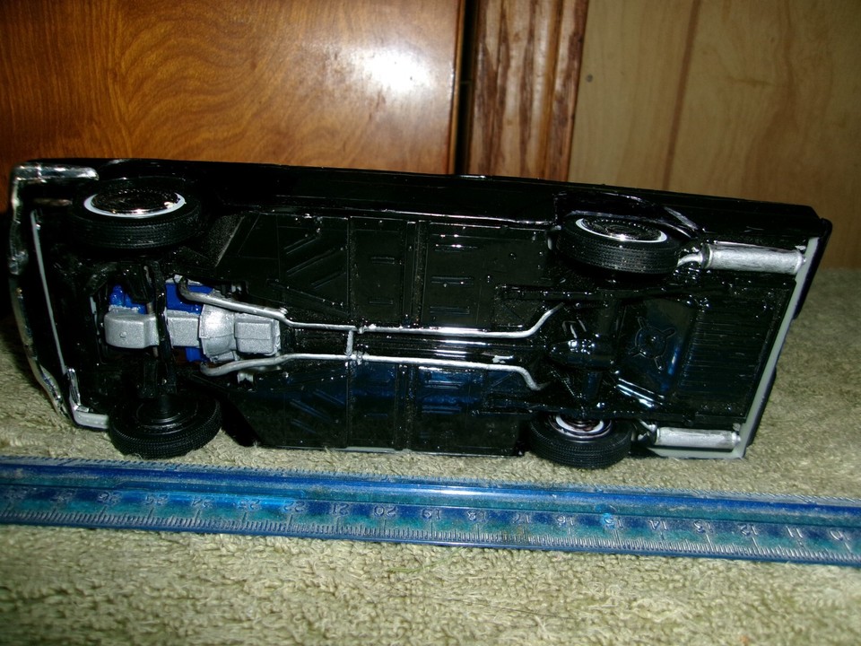 Vintage AMT 1:25 '65 Ford Thunderbird Nice Black Built Model Car,"As Is ...