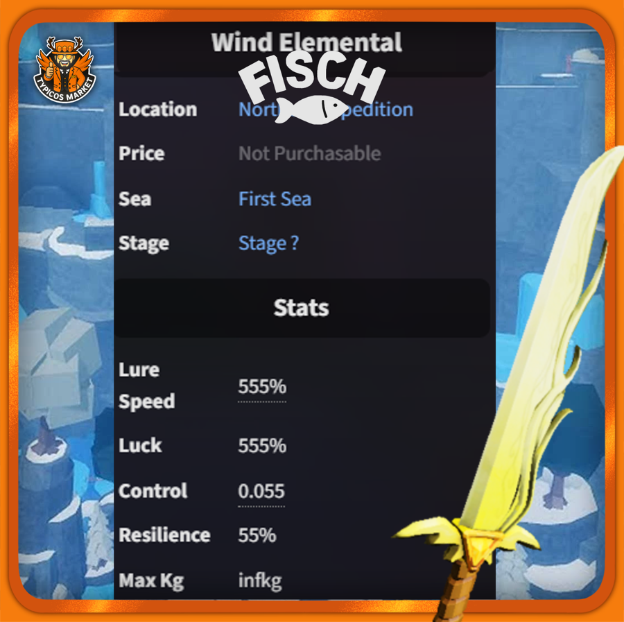 [FISCH] - Wind Elemental Rod [Complete Bundle] FAST DELIVERY⚡ | eBay