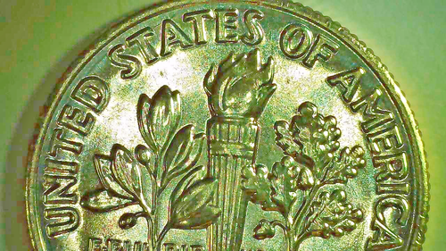 2021 D Dime Die chip on flower | eBay