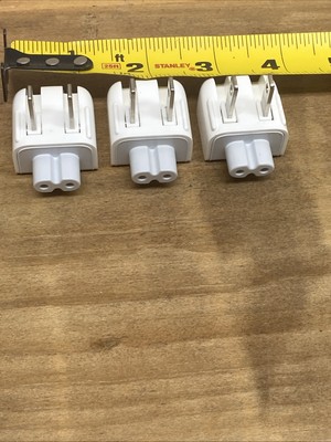 Apple MacBook/Pro AC Power Adapter Charger Duck Heads Design, Pack of 3 ...