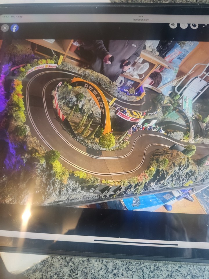 Scalextric Rally Themed Stonerig Raceway Track Set Complete | eBay UK