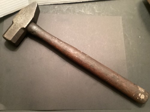 Vtg, STANLEY 3 lb 4oz. T/W Cross Peen Blacksmith Mini Sledge Hammer ...